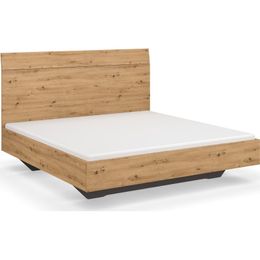 Rauch Futonbett »Einzelbett Doppelbett Holzbett KOLUNA Breite 180 cm« Liegefläche 180x200 cm, Bettseitenhöhe 41 cm, mit hohem Kopfteil in...