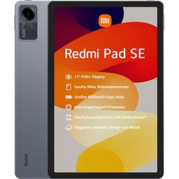 Xiaomi Tablet »Redmi Pad SE 4+128Gb« (27, 94 cm / 11 ′′) Android 128 GB Full HD+ ) graphite gray Elegantes Unibody-Design aus Metall