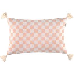 Esprit Kissenhülle »Bailey« apricot, orange, rosa Obermaterial: 100% Polyester B/L: 30 cm x 50 cm