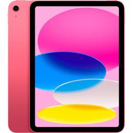 Apple Tablet »10, 9" iPad Wi-Fi 256GB 10th. Generation« (27, 69 cm / 10, 9 ′′) iPadOS 256 GB Retina ) Pink Lade-Adapter bitte separat bestellen
