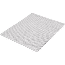 Kleine Wolke Badematte &raquo;Punto&laquo; H&ouml;he 5 mm rutschhemmend beschichtet fu&szlig;bodenheizungsgeeignet Badteppich, Uni Farben, Oberfl&auml;che reine Baumwolle...