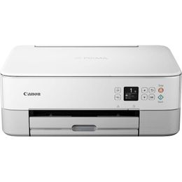 Canon Multifunktionsdrucker »PIXMA TS5351i« 3in1 Tintenstrahl-Multifunktionsgerät in weiß weiß Kompatibel mit dem PIXMA Print Plan, einem...