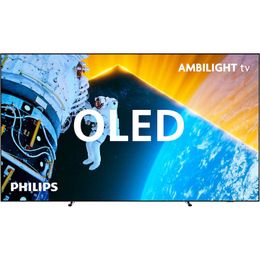 Philips OLED-Fernseher »77OLED809/12« 194 cm/77 ′′ Smart-TV schwarz Klang und Bild wie im Kino. Dolby Vision und Dolby Atmos.