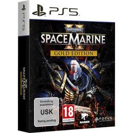FOCUS ENTERTAINMENT Spielesoftware »Warhammer 40, 000: Space Marine 2 Gold Edition« PlayStation 5 (ohne Farbbezeichnung) Vernichte die...