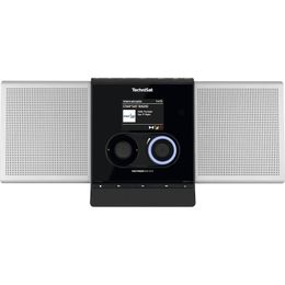 Technisat Radio »MULTYRADIO 600 CD IR« (Bluetooth WLAN Digitalradio (DAB+) Internetradio UKW mit RDS 40 W) Silber/Schwarz 40...