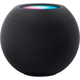 Apple Lautsprecher »HomePod mini« (Bluetooth WLAN (WiFi) 360°-Sound App-Steuerung Lautstärkeregelung Multiroom Sprachsteuerung Touch -...