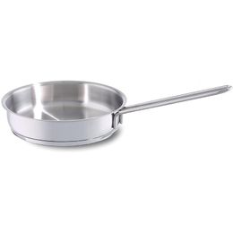 Fissler Bratpfanne »häppchen« Edelstahl 18/10 1 Stk. tlg. Induktions-geeignet, unbeschichtet silberfarben