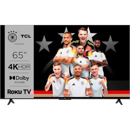 TCL LED-Fernseher »65RP630X1« 164 cm/65 ′′ Smart-TV Roku TV, HDR, HDR10, Dolby Vision, Game Master, HDMI 2.1 anthrazit Unterstützt alle gängigen...