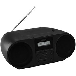 Philips UKW-Radio »TAZ 6000/10« (Bluetooth Digitalradio (DAB+) UKW mit RDS 4 W) Schwarz