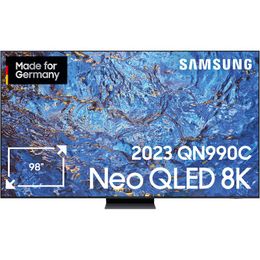 Samsung QLED-Fernseher »GQ98QN990CT« 247 cm/98 ′′ 8K Smart-TV schwarz 4-seitig rahmenloses Design