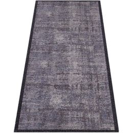barbara becker Fu&szlig;matte &raquo;Protect, Made in Belgium&laquo; rechteckig 8 mm H&ouml;he Schmutzfangmatte, antibakterielle Eigenschaften, waschbar taupe/grau...