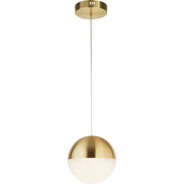 Searchlight Hängeleuchte »Marbles LED Pendant« LED-Modul 1 Stk. Neutralweiß Gold und Klar