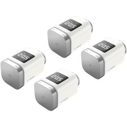 Bosch Heizkörperthermostat »Smart Home Heizkörper-Thermostat II 4er-Set« Packung, 4 Stk. tlg. weiß Thermostat heizt bedarfsgenau und...