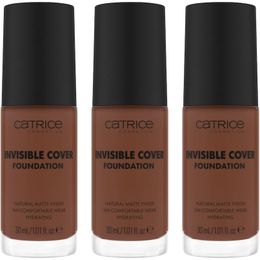 Catrice Foundation »Invisible Cover Foundation« mit langanhaltendem Finish natur 075W 16H Tragekomfort, feuchtigkeitsspendend durch Hyaluronsäure...