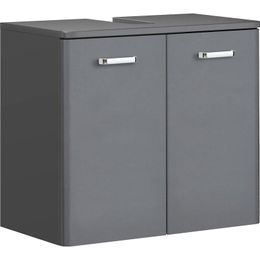 SAPHIR Waschbeckenunterschrank »Quickset 327 Unterbeckenschrank, 60cm breit, 2 Türen, ohne Waschbecken« Waschbeckenschrank inkl. Türdämpfer, Griffe...