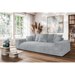 Home Affaire Big-Sofa »LAKESIDE 3-Sitzer Schlafsofa mit Bettkasten, Breite 256, 5 cm« Liegefläche 168, 5x195 cm, hoher Sitzkomfort, Maße B/T/H:...