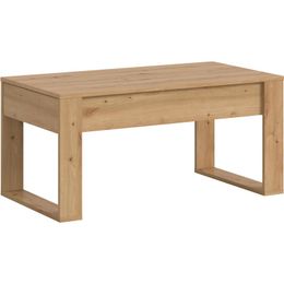 Inosign Couchtisch »LÖMA, Breite 110 cm, inkl. 2 Schubkästen, mit Kufengestell« Beistelltisch, Tisch, Coffeetable, Wohnzimmertisch Artisan Eiche...