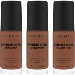 Catrice Foundation »Invisible Cover Foundation« mit langanhaltendem Finish natur 057C 16H Tragekomfort, feuchtigkeitsspendend durch Hyaluronsäure...