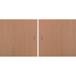 T&uuml;rfront &raquo;Mistral Kubus 065, T&uuml;r passend zur Sideboard & B&uuml;cherregal&laquo; 2 Stk. tlg. (2 St), als Erg&auml;nzung f&uuml;r Korpus 025, 026, 116 und 117, Breite: 32 