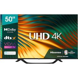 HISENSE LED-Fernseher »50A66H« 127 cm/50 ′′ Smart-TV schwarz Prime Video, Netflix, YouTube, Disney +, DAZN, Rakuten TV, Chili, AppStore