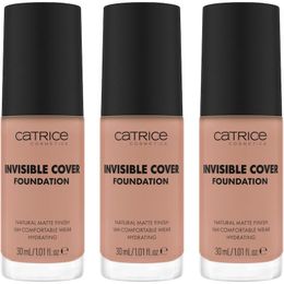 Catrice Foundation »Invisible Cover Foundation« mit langanhaltendem Finish natur 022C 16H Tragekomfort, feuchtigkeitsspendend durch Hyaluronsäure...