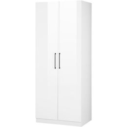 OTTO HOME Kleiderschrank »Sylt Schlafzimmerschrank Garderobe Schrank Bestseller hochglanz« Drehtürenschrank mit perfekter Innenausstattung, Breite...