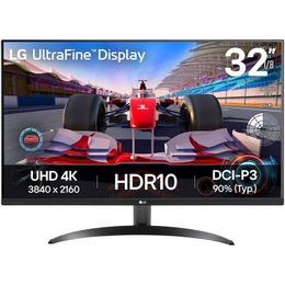 LG LED-Monitor »31.5 Zoll UltraFine 4K HDR Monitor« 80 cm/32 ′′ 3840 x 2160 px 4 Reaktionszeit 60 Hz schwarz
