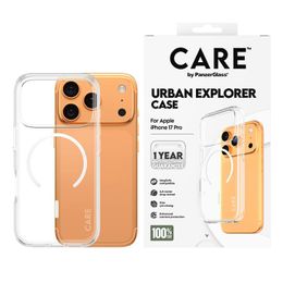 CARE BY PANZERGLASS Handyhülle »Urban Explorer Case für Apple iPhone 17 Pro« Apple iPhone 17 Pro Backcover, Schutzhülle, Handyschutzhülle, Case,...