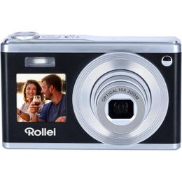 Rollei Kompaktkamera »Compactline 10x«, 20, 10 fach fach x opt. Zoom schwarz