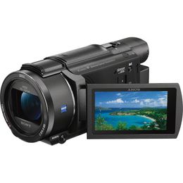 Sony Camcorder »FDRAX53.CEN« 4K Ultra HD NFC 20 fachx opt. Zoom schwarz Slowmotion Aufnahmen mit 100fps & timelapse Funktion unterstreichen die...