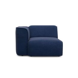 RAUM.ID Sessel »Sofa-Eckelement, Maße B/T/H: 109/97/46 cm« als Modul oder separat verwendbar, für individuelle Zusammenstellung blau