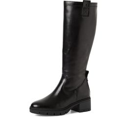 Tamaris Stiefel, Blockabsatz, Langschaftstiefel mit Touch it-Ausstattung schwarz 42 42 Schicker Langschaftstiefel mit 36-cm-Schafthöhe
