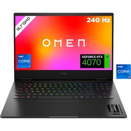 HP Gaming-Notebook »16-wf1077ng« 40, 9 cm / 16, 1 ′′ Intel Core i7 GeForce RTX 4070 1.000 GB SSD schwarz NVIDIA GeForce RTX 4070 8GB VRAM -...