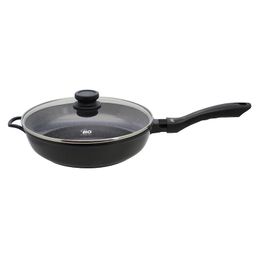 ELO Schmorpfanne »mit Glasdeckel 28cm« Aluminiumguss 1 Stk. tlg. Induktion, Ø 28 cm schwarz