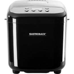 Gastroback Brotbackautomat »42822« 19 Programme 600 W schwarz/silber