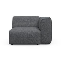 RAUM.ID Sessel »Sofa-Eckelement, Maße B/T/H: 109/97/46 cm« als Modul oder separat verwendbar, für individuelle Zusammenstellung dunkelgrau