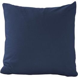 Primera Kissenbezug &raquo; Mako-Feinjersey Kissenbezug im Doppelpack&laquo; In vielen Uni-T&ouml;nen blau Feinjersey, Obermaterial: 100% Baumwolle