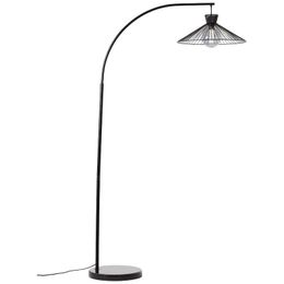 Brilliant Bogenlampe &raquo;Elmont&laquo; E27 1 Stk. Bogenlampe 1, 7m schwarz matt schwarz matt