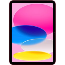 Apple Tablet »iPadWi-Fi 10. Generation inklusive Poweradapter« (27, 68 cm / 10, 9 ′′) iPadOS 64 GB ) pink Kompatibel mit Apple Pencil (1....