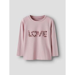 name it Langarmshirt &raquo;NMFNONA LS TOP&laquo; Burnished Lilac 116 116 Langarmshirt von name it f&uuml;r M&auml;dchen