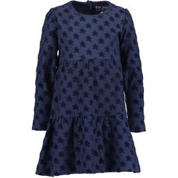 Blue Seven Sweatkleid night blue 98 - N-Gr N-Gr 98 Langarm Sweatkleid aus 100% Baumwolle f&uuml;r angenehmen Tragekomfort