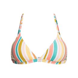 Roxy Triangel-Bikini-Top »Beach Classics« Bright White Aloha Stripe S XS - Cup B Cup B XS Stoff: Weicher, ,...