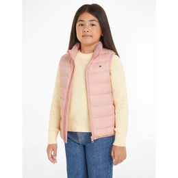 Tommy Hilfiger Steppweste »U ESSENTIAL LIGHT DOWN VEST«, Kinder bis 16 Jahre mit Logostickerei Soft Rose 4 (104) 4 (104) Steppweste von Tommy...