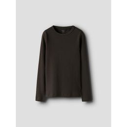 name it Langarmshirt »NKFNAKAL LS TOP NOOS« in Basic-Form und leicht gerippter Qualität Delicioso 146/152 146/152 Unifarbenes Design, perfekt für...