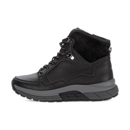 Gabor Rollingsoft Schnürboots, Keilabsatz, Stiefelette, mit Haken, im Bergsteiger-Look schwarz-anthrazit 43 43 Knöchelhoher Schnürboots mit...