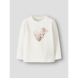 name it Langarmshirt »NMFNIVA LS TOP« Cloud Dancer 122/128 122/128 Shirt von name it für Mädchen
