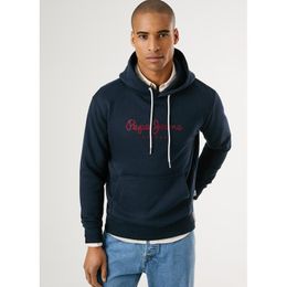 Pepe Jeans Hoodie »MACBETH PLAIN« Regular Fit dulwich blue M M Hoodie von Pepe Jeans
