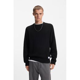 HUGO BLUE Strickpullover »Sonnee« Black001 M M Pullover von Hugo Blue Menswear