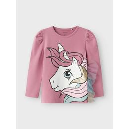 name it Langarmshirt »NMFSILLE MLP LS TOP CPLG« Mauve Orchid 86;Herbstmode;Wintermode;Casualmode 86;Herbstmode;Wintermode;Casualmode Bequemes...