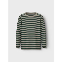 name it Langarmshirt »NKMSALMO NREG LS TOP NOOS« im tollen Ringel-Look Pure Cashmere 146 (152) 146 (152) Gestreifte Optik, perfekt für einen...